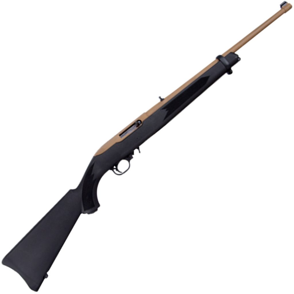 Buy Ruger 10/22 FDE/Black Semi Automatic Rifle – 22 Long Rifle online ...